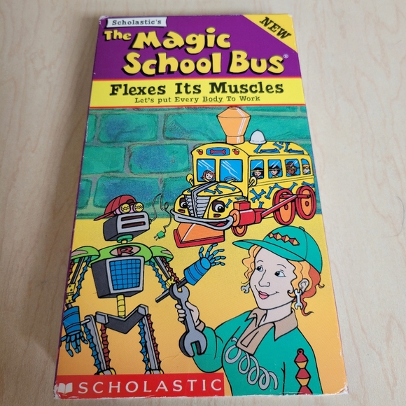 Scholastic | Media | The Magic School Bus Flexes Its Muscles Vhs 997 ...